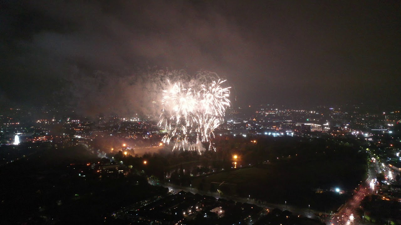 Abbey Park Bonfire Night 2019 | Leicester, United Kingdom - YouTube