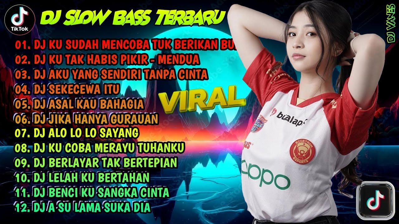 DJ TIKTOK TERBARU 2024 | DJ KU MENCOBA TUK BERIKAN BUNGA 🎵DJ KU TAK ...