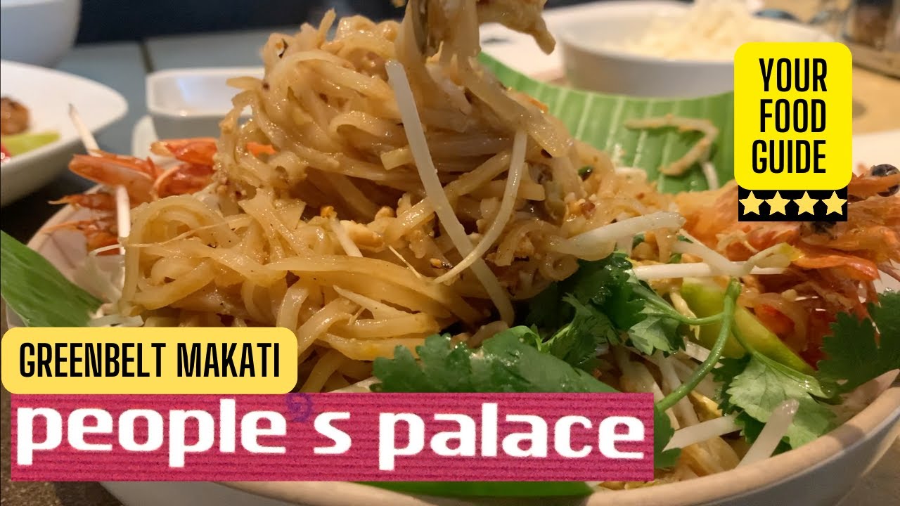 People's Palace || Authentic Pad Thai || Thai Restaurant || Best seller ...