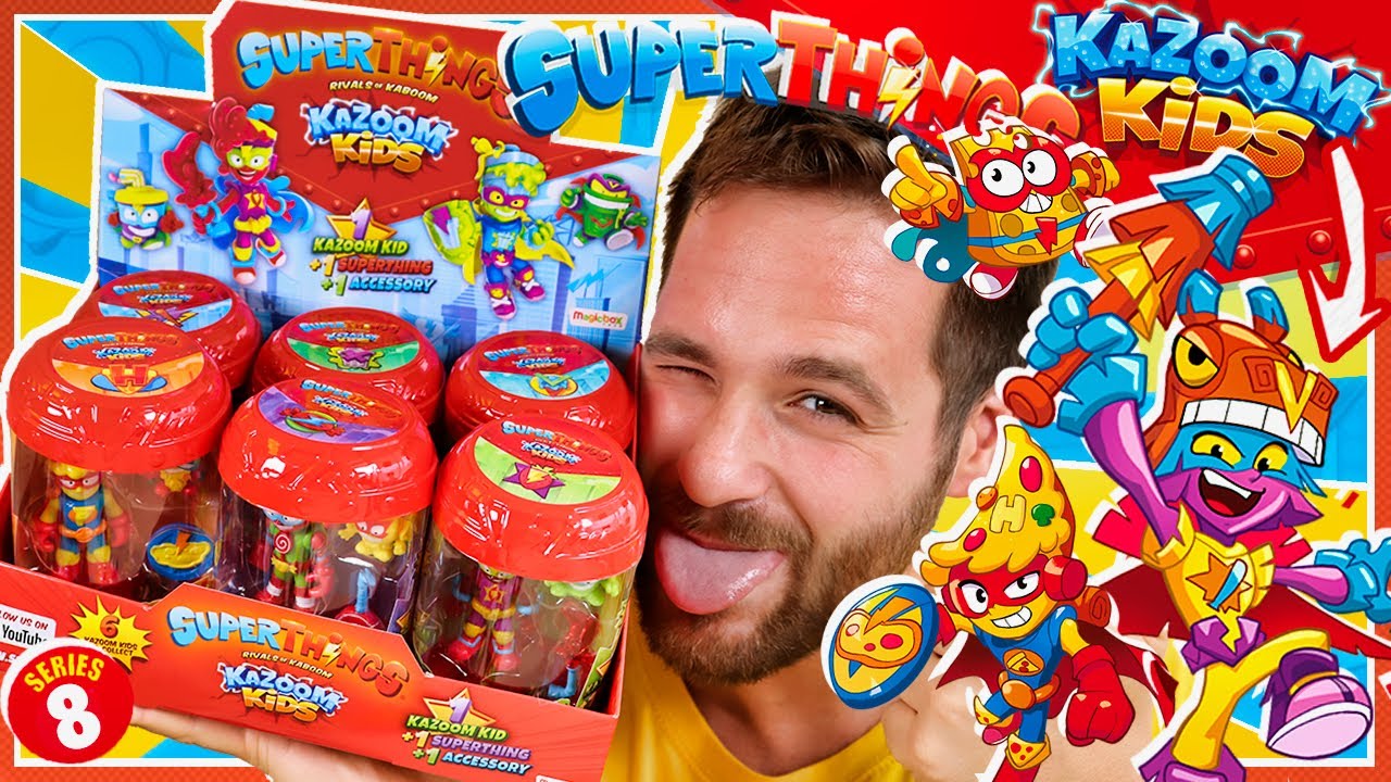 SuperThings Kazoom Kids UNBOXING CAJA 6 NUEVOS KAZOOM KIDS Series 8 en ...