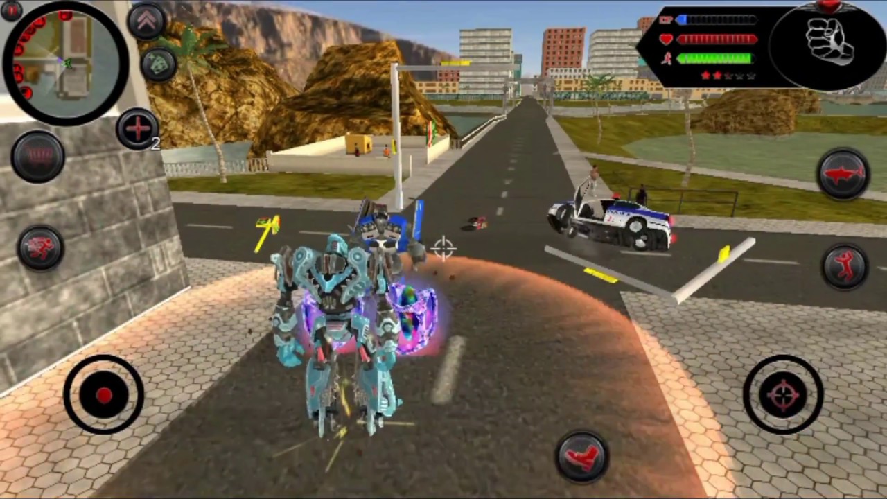 Robot Shark Simulator (by Naxeex Robots) Android Gameplay HD #2 - YouTube