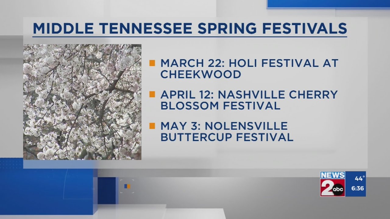 Middle Tennessee spring festivals - YouTube