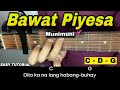 Bawat Piyesa - Munimuni Chords - Chordify