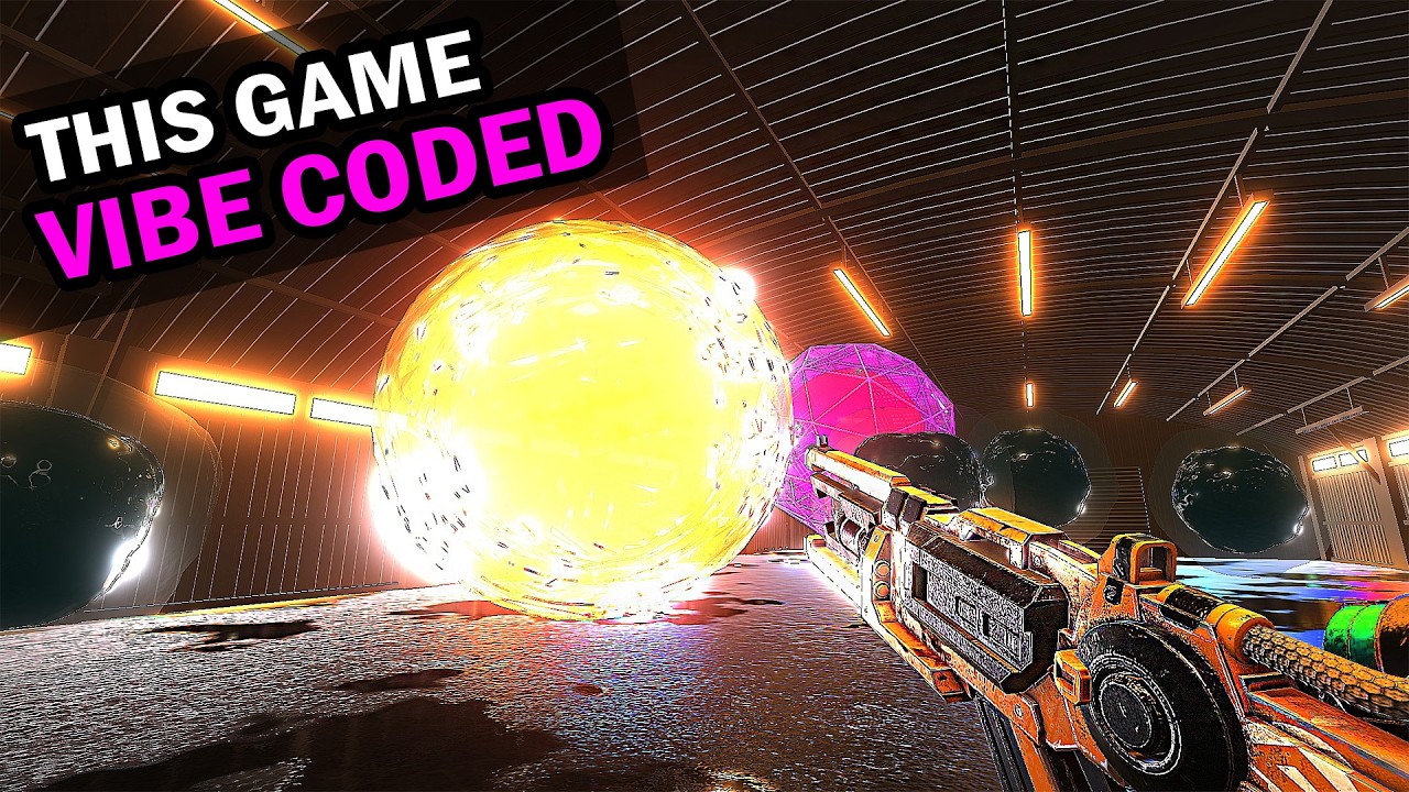 I Vibe-Coded 3D FPS Game from Scratch in 1 Hour (No Unity!) - YouTube