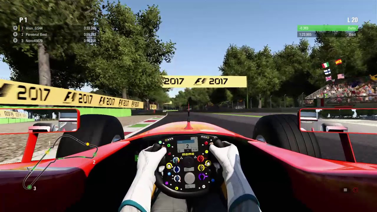 2002 Ferrari F2002| Monza |F1 2017 Cockpit Cam - YouTube