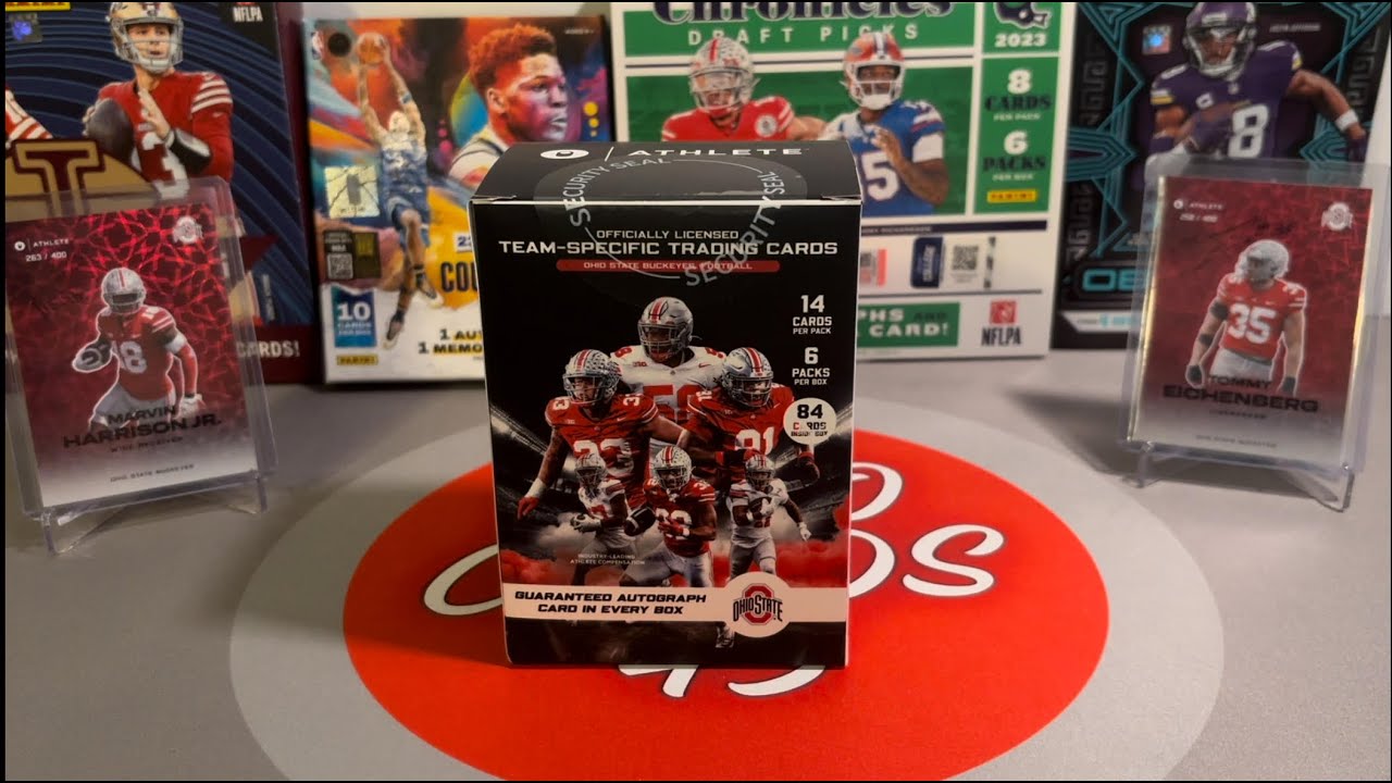 SHORT PRINT AUTO!!! 2024 Onit Athlete Ohio State Football Platinum Box ...