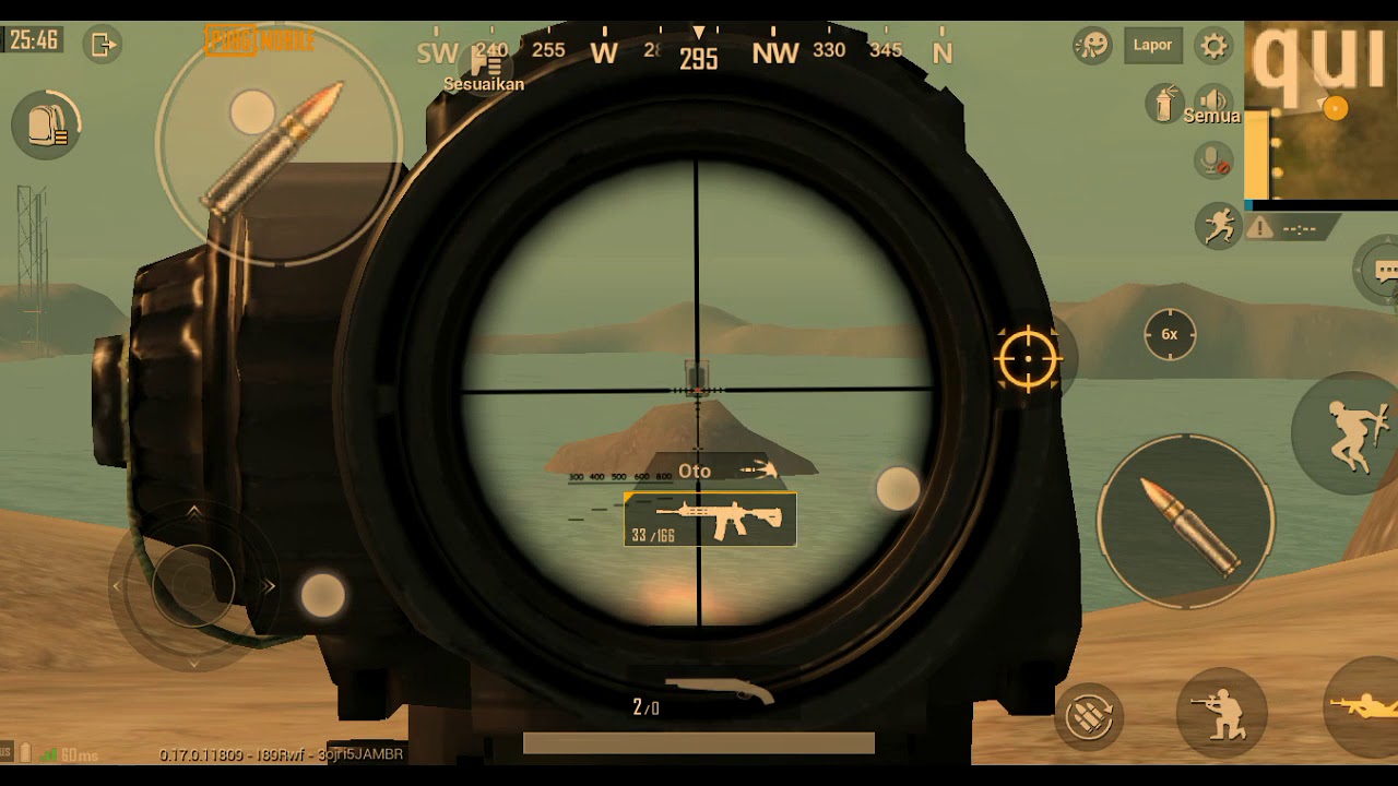 Scope X6 Dengan Hp Kentang | PUBG MOBILE - YouTube