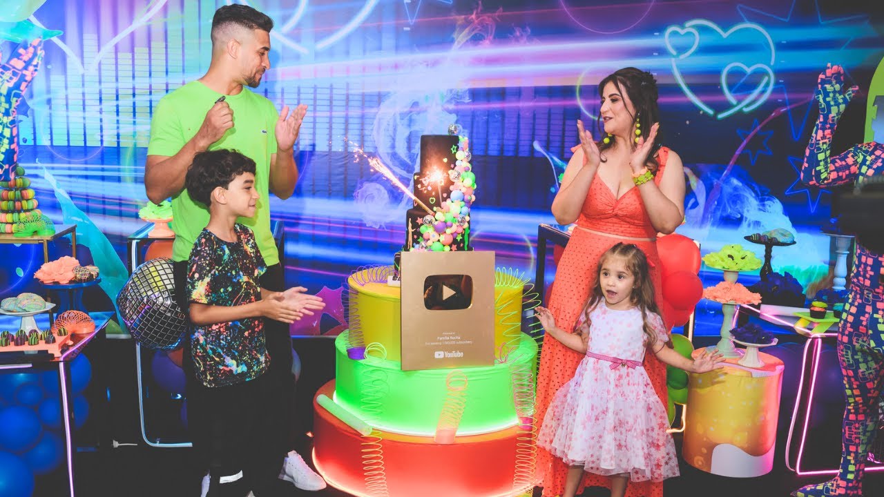 FESTA DE ANIVERSÁRIO DO LUCAS ROCHA - FAMÍLIA ROCHA - YouTube