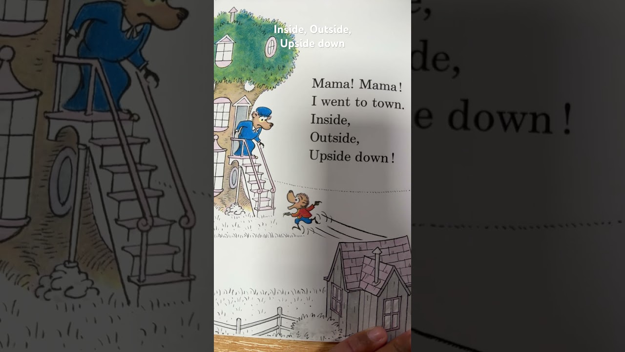 Inside Outside Upside Down Coloring Page Doc's Dog Days (A Hickory