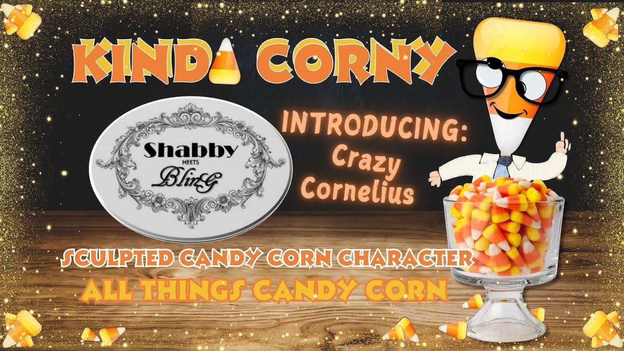 DIY Halloween Decor / Hand Sculpted Candy Corn Character / Crazy ...