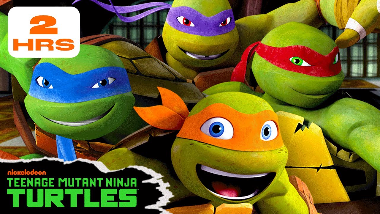2 HOUR MARATHON of Leo, Mikey, Raph & Donnie's Best BRO Moments 💙🧡 ️💜 ...