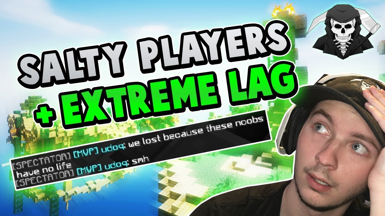 SALTY PLAYERS RAGE DURING INSANE LAG! - YouTube