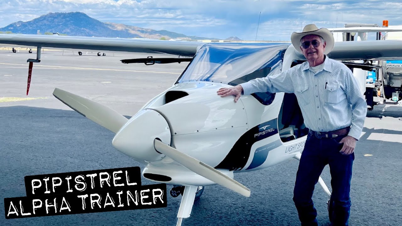 Light Sport Pipistrel Alpha Trainer - YouTube