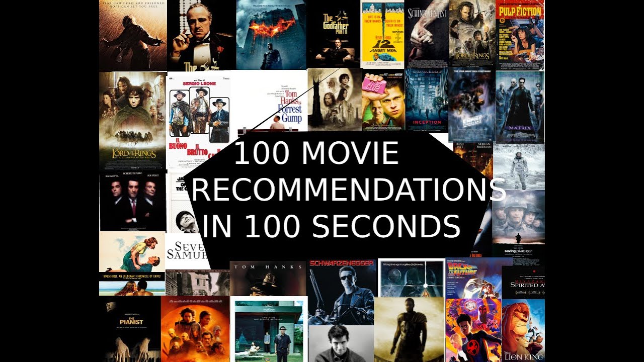 100 Movie Recommendations in 100 Seconds - YouTube
