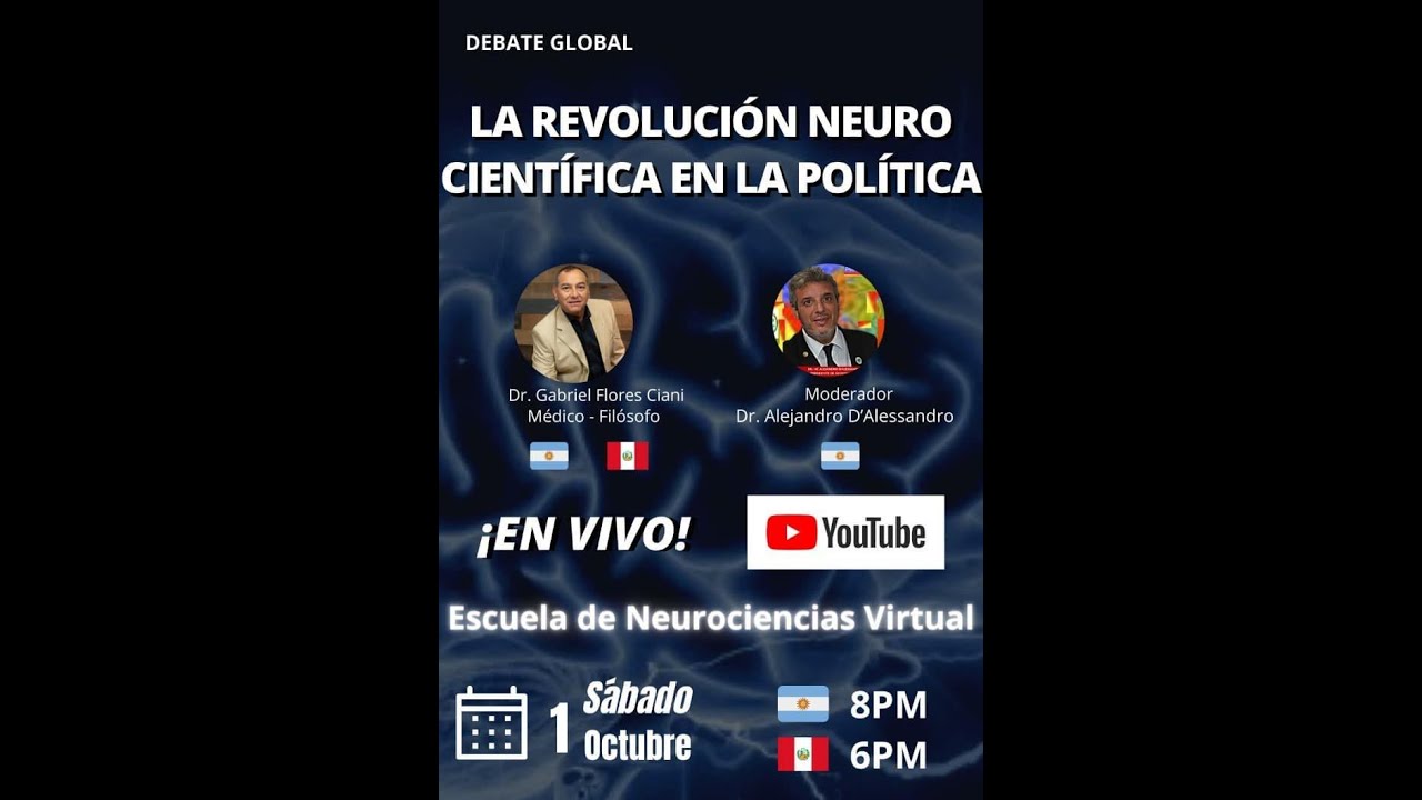 NEUROCIENCIAS: EL CEREBRO POLITICO Dr. Gabriel Flores Ciani - YouTube