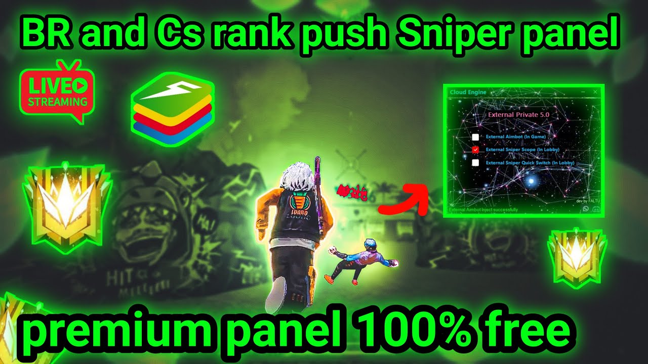 FREE OBB42 PANEL | SNIPER PANEL FREE | PAID PANEL 100% FREE | CS RANK ...