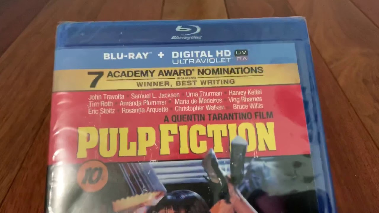 Pulp Fiction Blu Ray Unboxing & Overview - YouTube