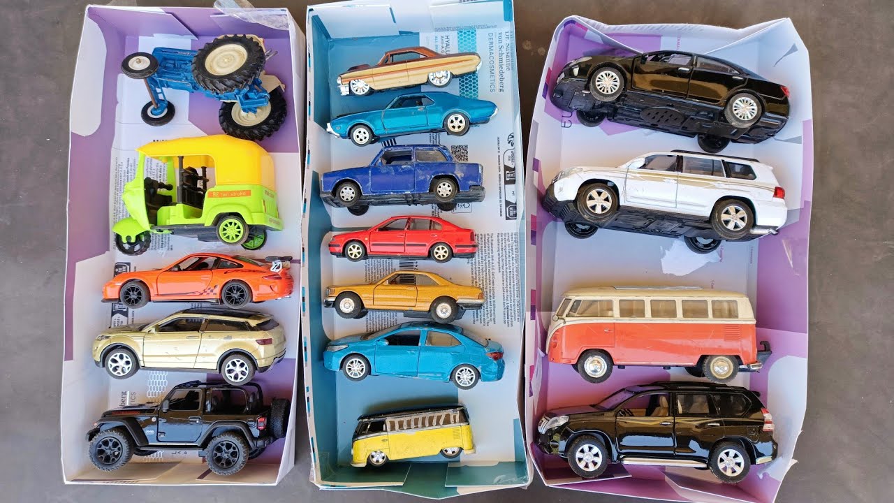 Boxes Full Of Realistic High Scale Model Cars Collection - YouTube