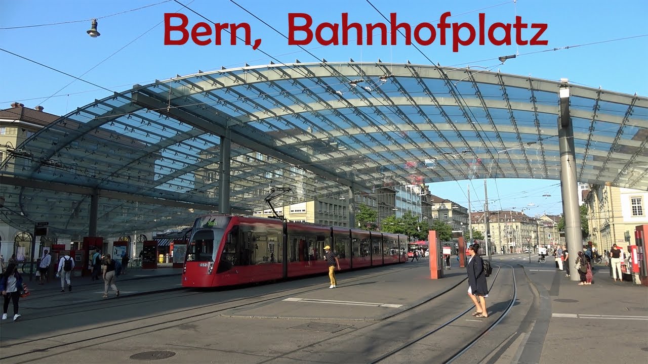 Bern Station square, Switzerland - YouTube