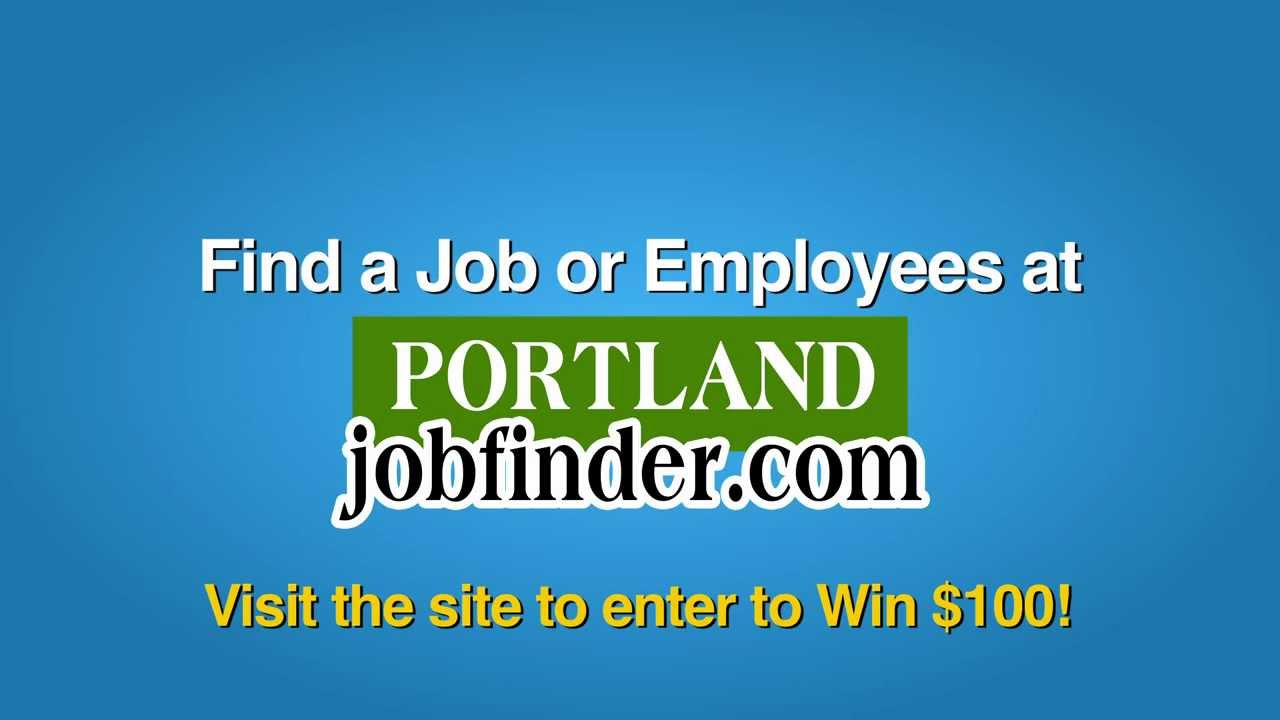 Looking for a Job or Employees in Portland? PortlandJobFinder.com - YouTube