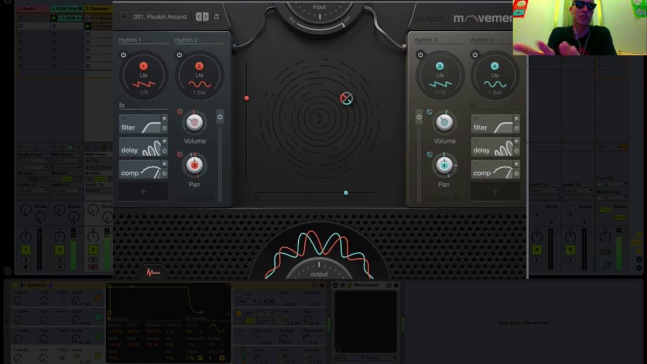 Movement by Output with Ableton's Operator - YouTube