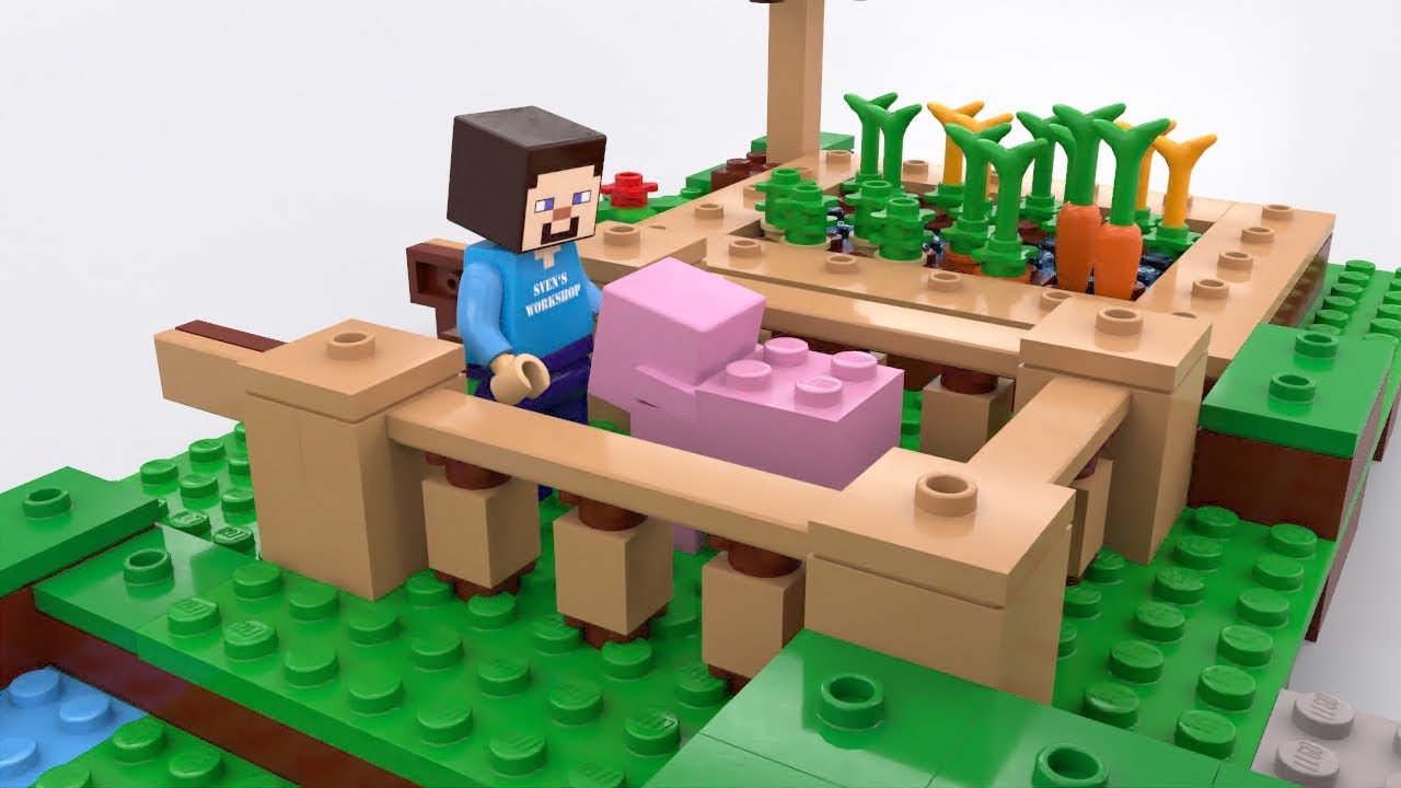 LEGO MINECRAFT The Village Part 2 - YouTube