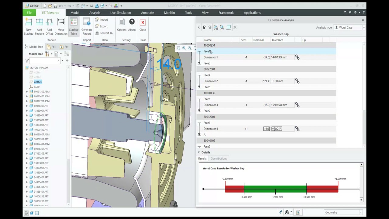 Creo EZ Tolerance Analysis Extension - webinar - YouTube