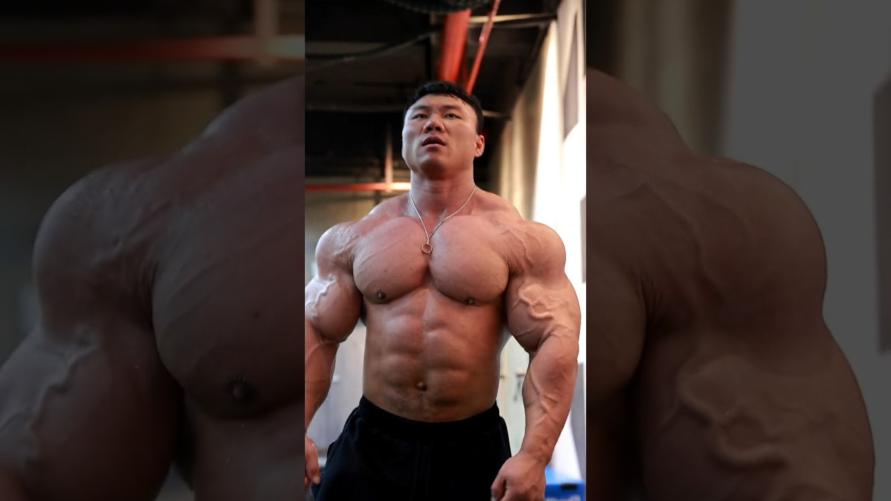 Chinese pro bodybuilder 2023 season 袁国盛 - YouTube