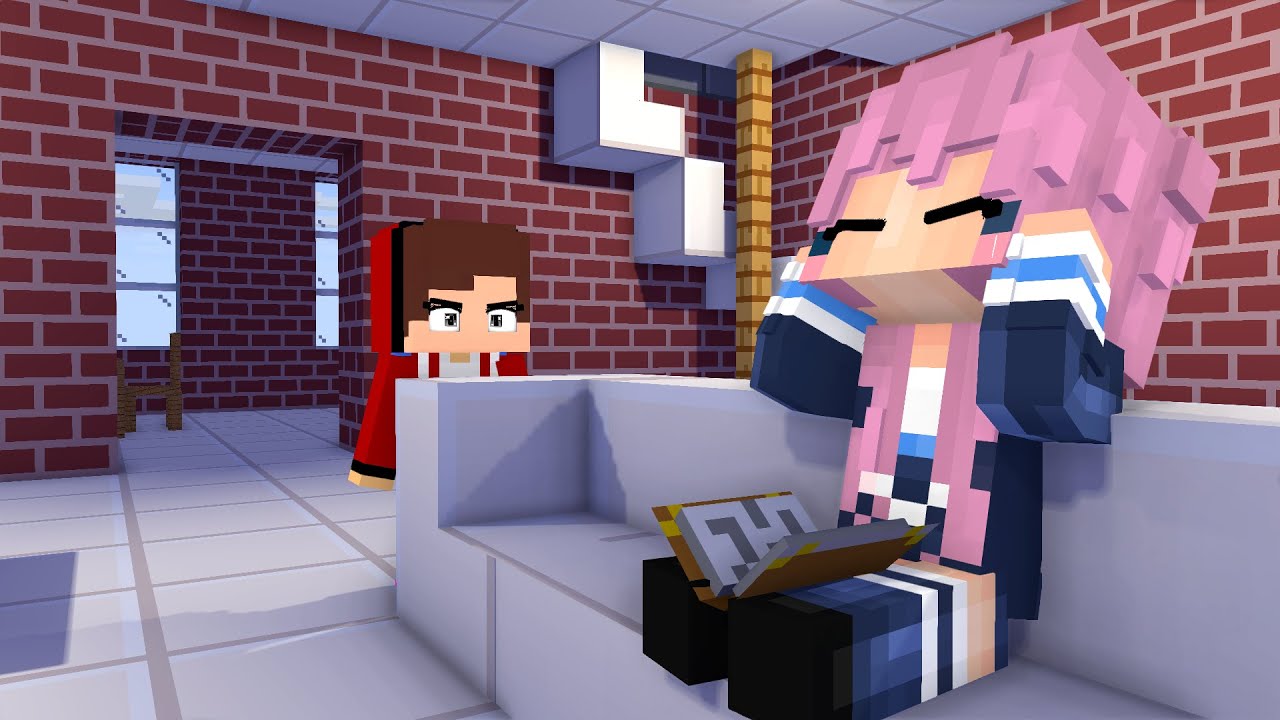 WOMP WOMP FIRST MEET SUPER IDOL LUCKY JJ LDSHADOWLADY - MINECRAFT ...