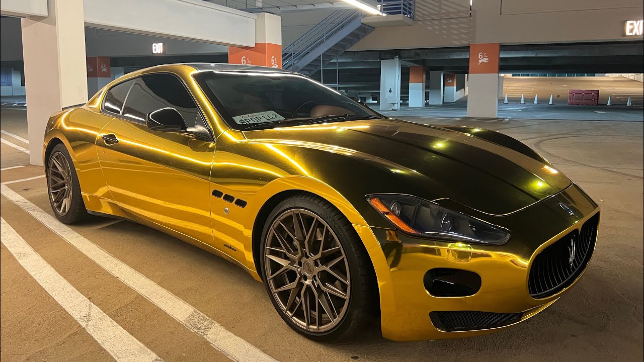 UPDATE/REVIEW OF MY BROTHER'S GOLD MASERATI GRANTURISMO. (TIME FOR A ...
