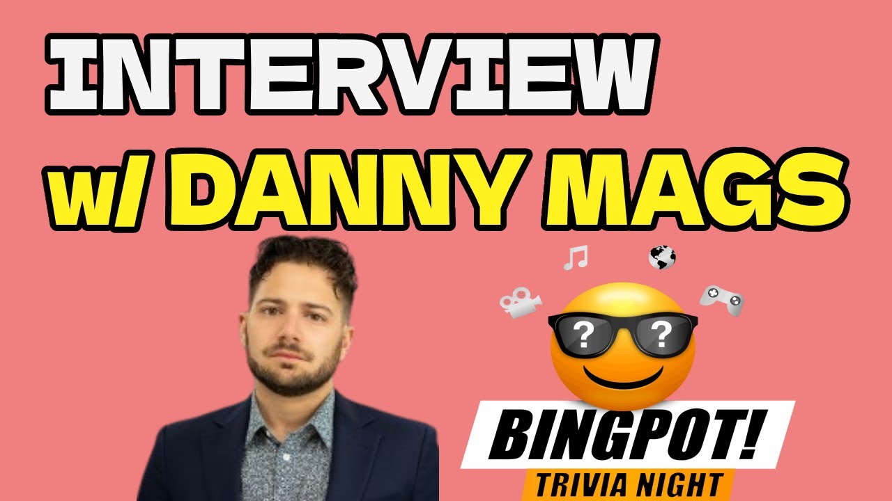 Danny Mags Opens Up: BingPot Trivia, Mental Health and Legacy - YouTube