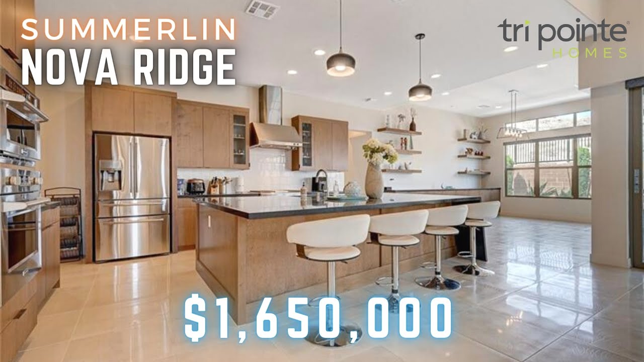 Modern Luxury Home for Sale at Nova Ridge in South Summerlin, Las Vegas ...