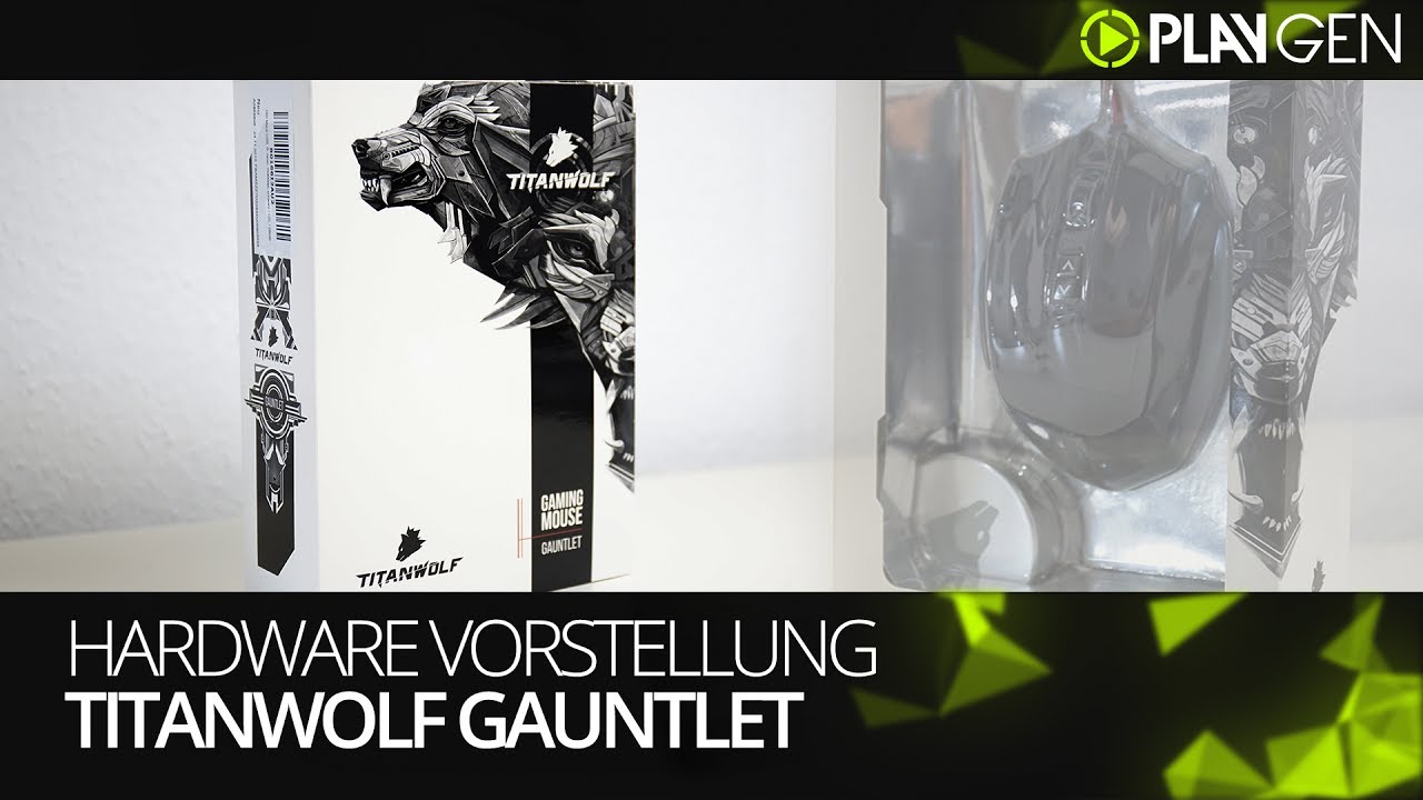 Titanwolf Gauntlet RGB, MMO-Gaming Maus Vorstellung | powered by ...