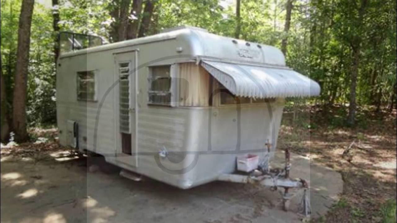 1963 BARTH 19' Travel Trailer - YouTube