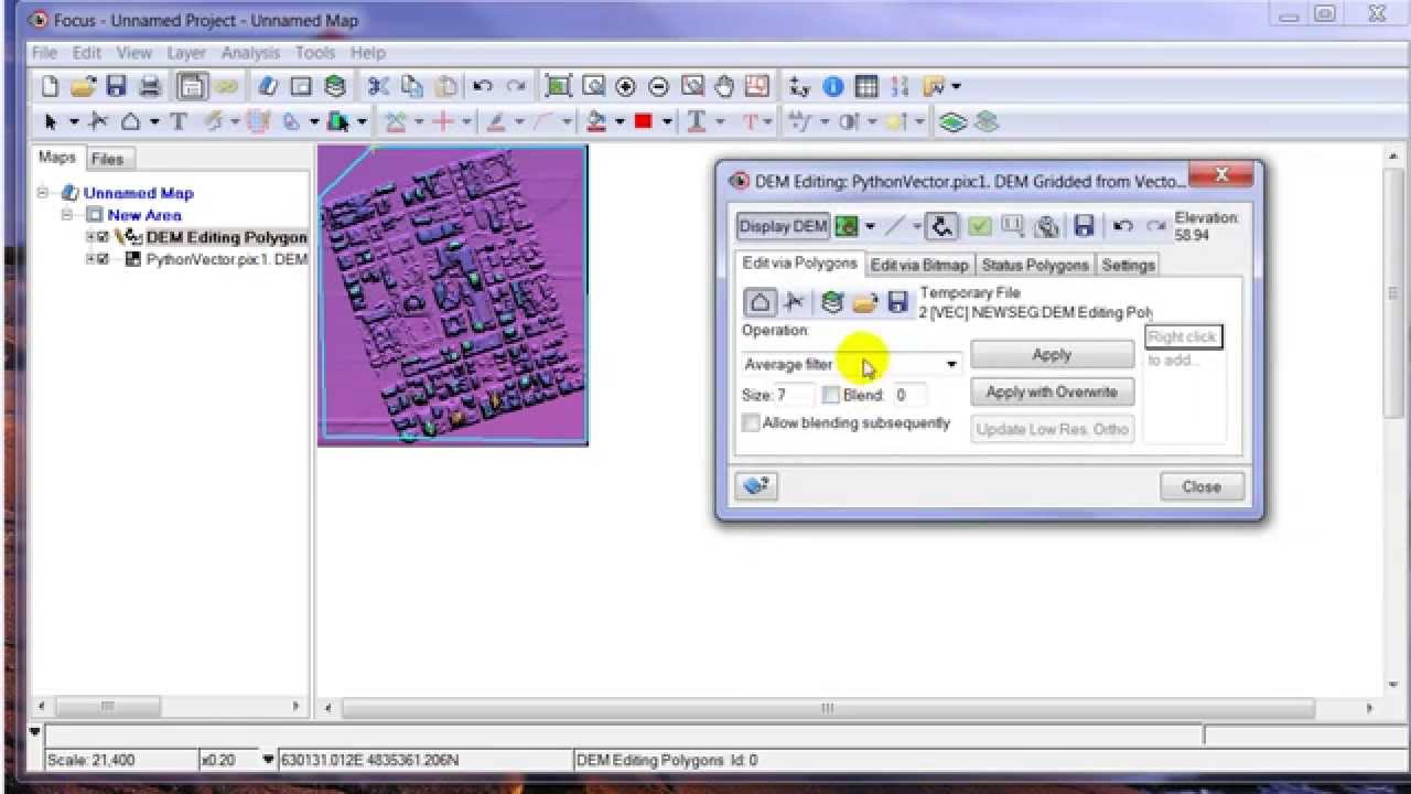 Generación de MDE con puntos LIDAR y conversión a MDT - YouTube