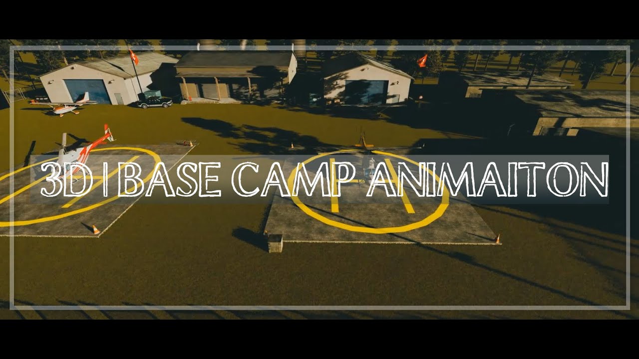 CGI Animated Base Camp | 3D Animation - YouTube