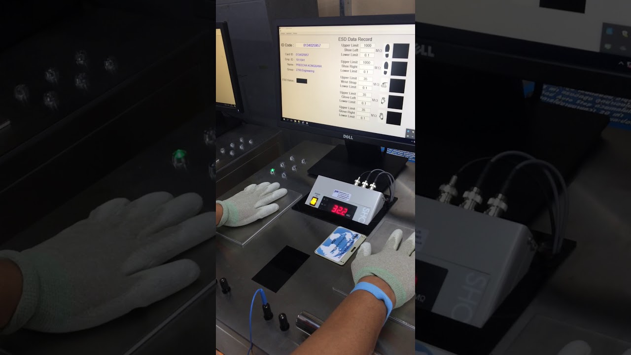 ESD access control system - YouTube