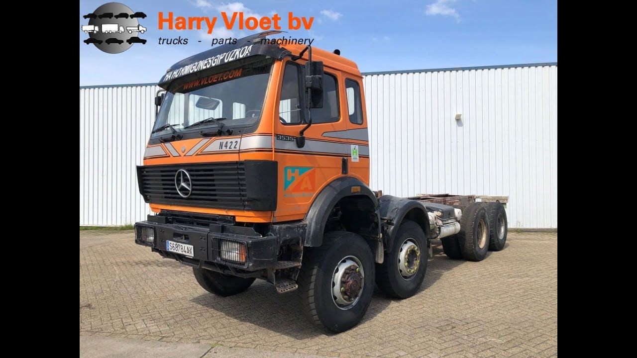 Mercedes Benz 3535 8x6 nr. 210168 - YouTube