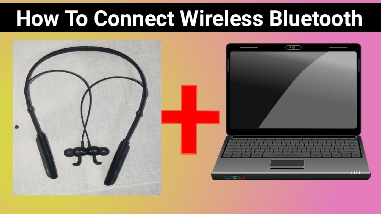 how to connect wireless bluetooth in laptop | laptop se wireless ...