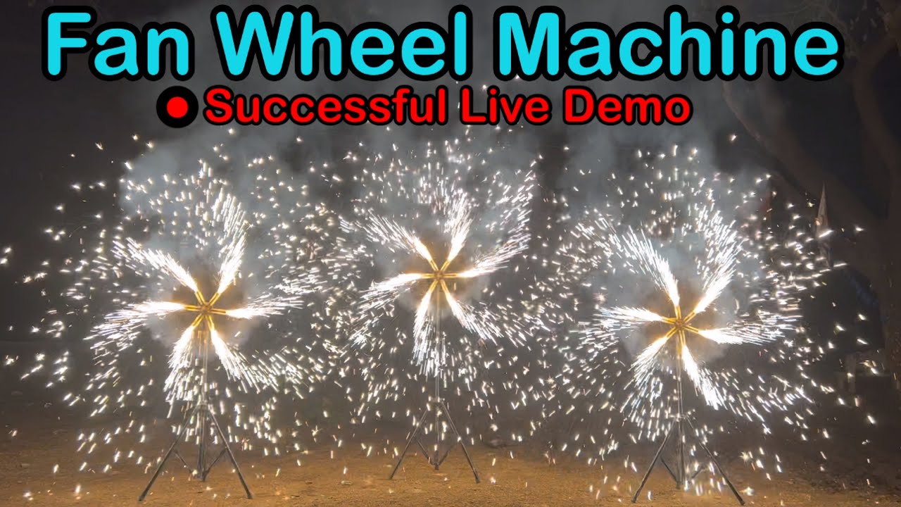Live demo, Fan wheel machine connection kaise kare? How to solve fan ...