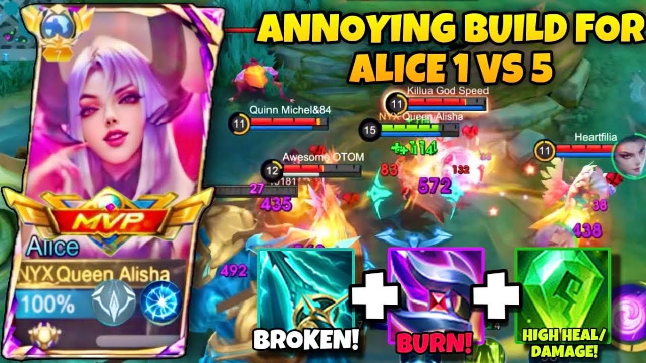 THE ONLY WAY TO MAKE ALICE ANNOYING IN CLASH! NEW BEST BUILD FOR ALICE ...