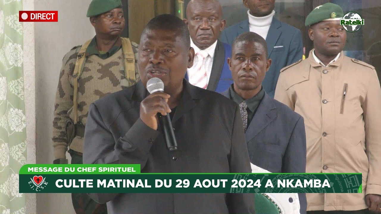 MESSAGE MATINAL DE SA DIVINITE PAPA SIMON KIMBANGU DU 29 AOUT 2024 A ...
