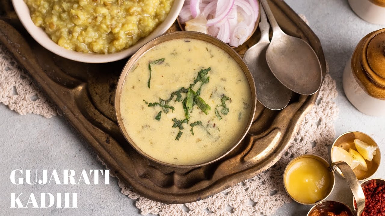 Easiest Gujarati Mitthi Kadhi - Gujarati Delicacy - YouTube