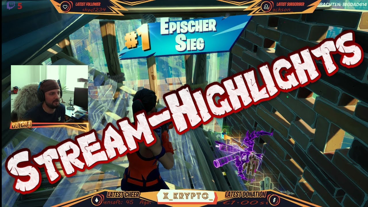 x_Krypto ⭐Fortnite Stream Highlights vom 30. und 31.Mai ⭐ - YouTube
