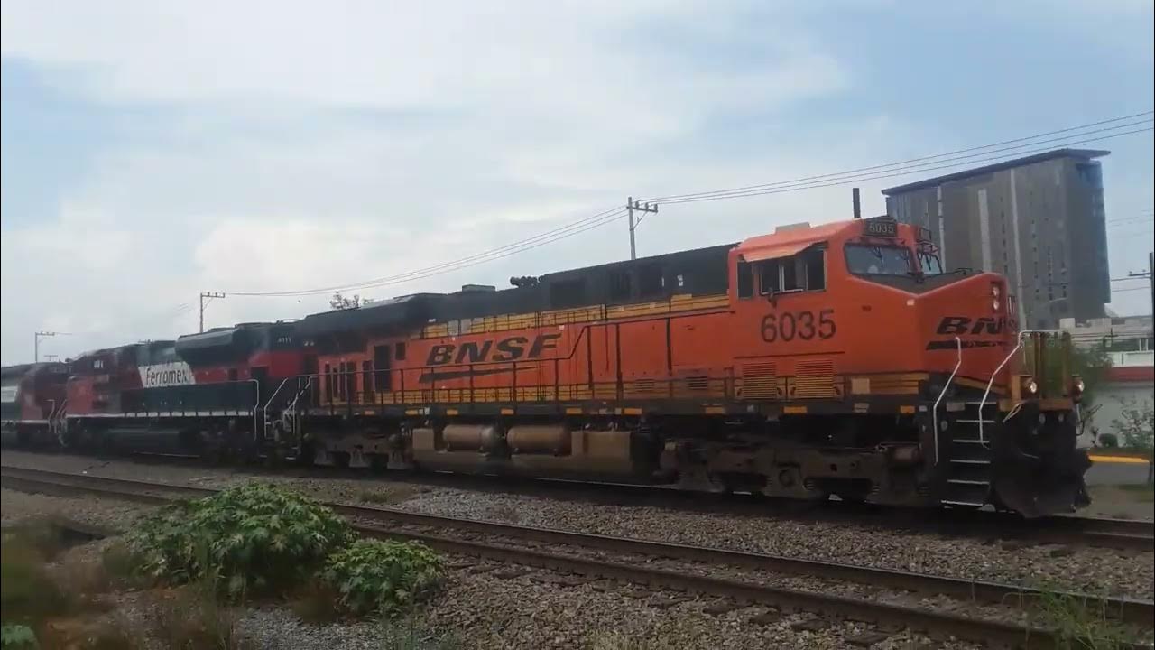 bnsf 6035 fxe 4111 3119 y 3194 - YouTube