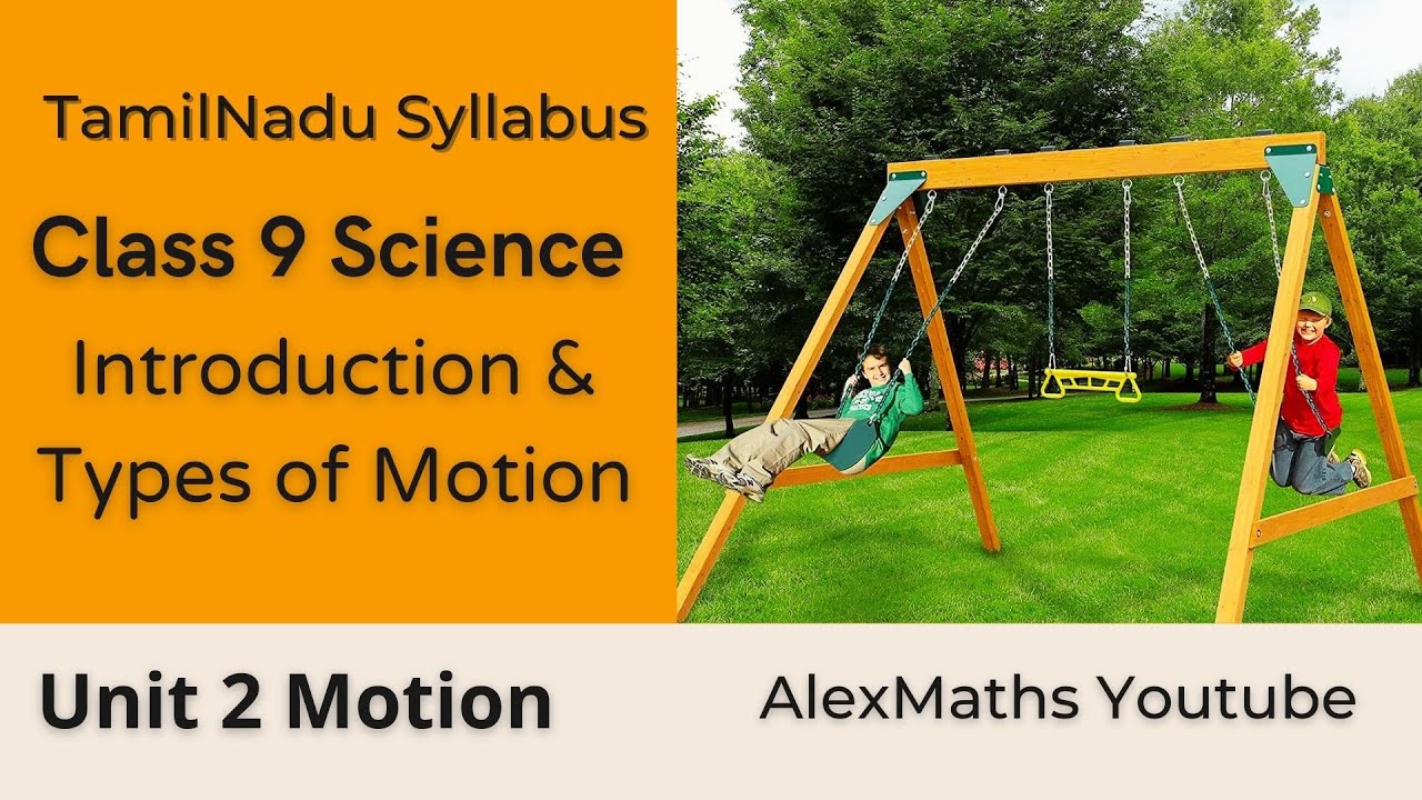 Class 9 Science | Motion | Unit 2 | Introduction | Types of motion ...