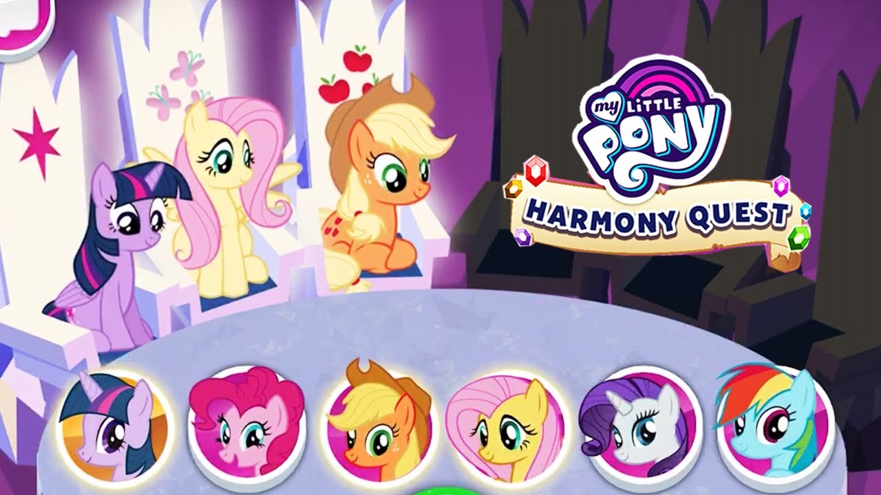 My Little Pony: Harmony Quest - Twilight Sparkles, Fluttershy and Apple ...