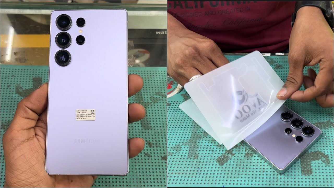 Samsung S25 Ultra Back Glass Protector | Samsung S25 Ultra Back ...