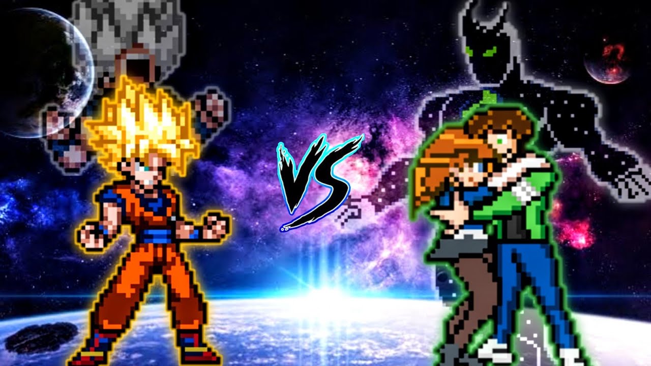 Goku SSJ DBFZ V2 (New) VS Ben 10 S3 V3 (all form) in Jump Force Mugen🔥 ...