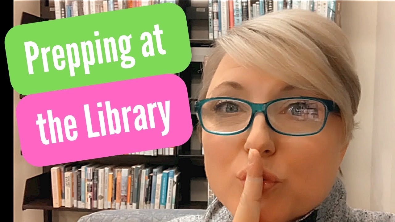 Prepping at the Library ** Learn for FREE - YouTube